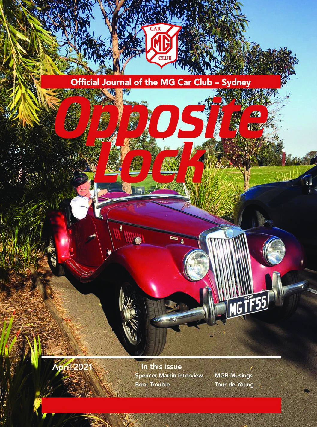 Opposite Lock, April 2021 - The MG Car Club Sydney