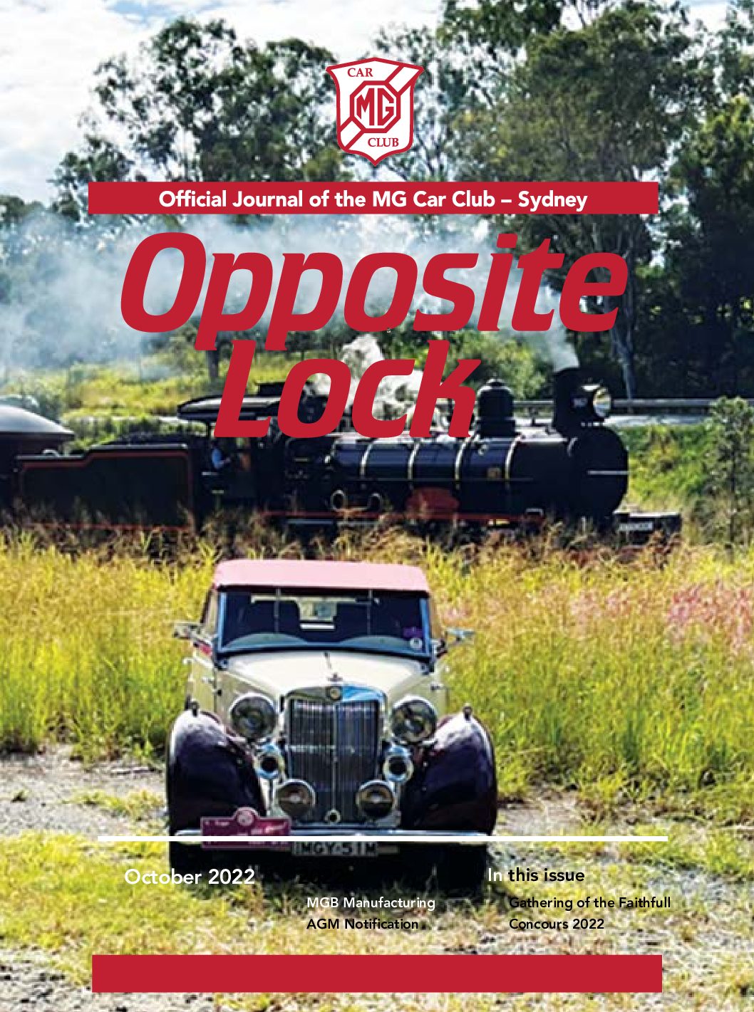 Opposite Lock, October 2022 - The MG Car Club Sydney