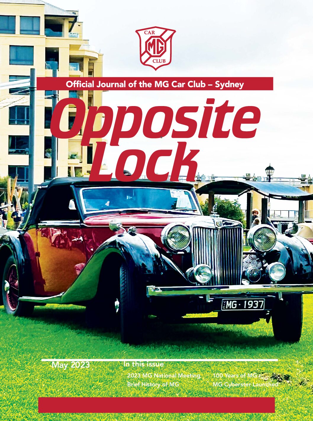 Opposite Lock, May 2023 - The MG Car Club Sydney